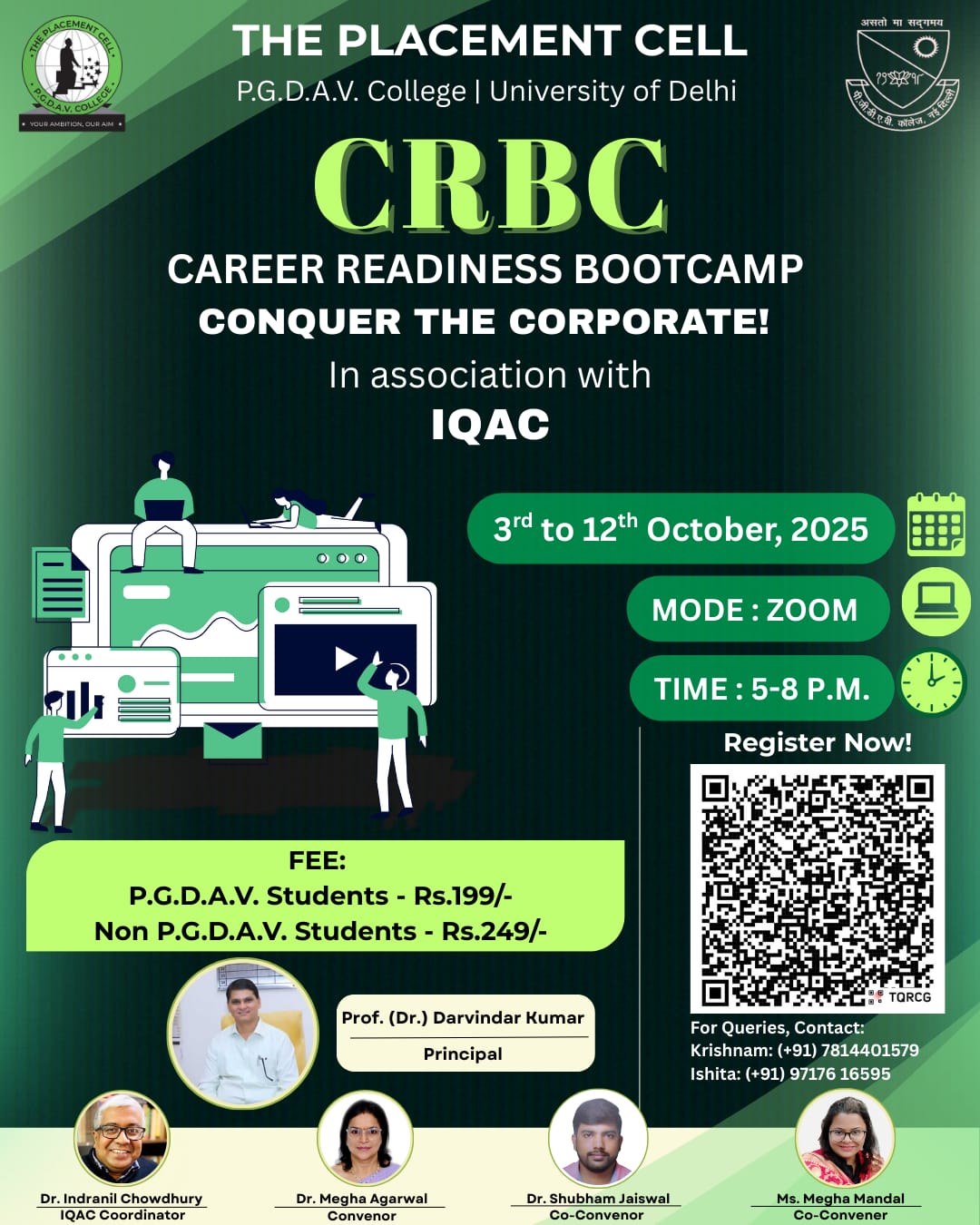 HOME | PLACEMENT CELL PGDAV COLLEGE